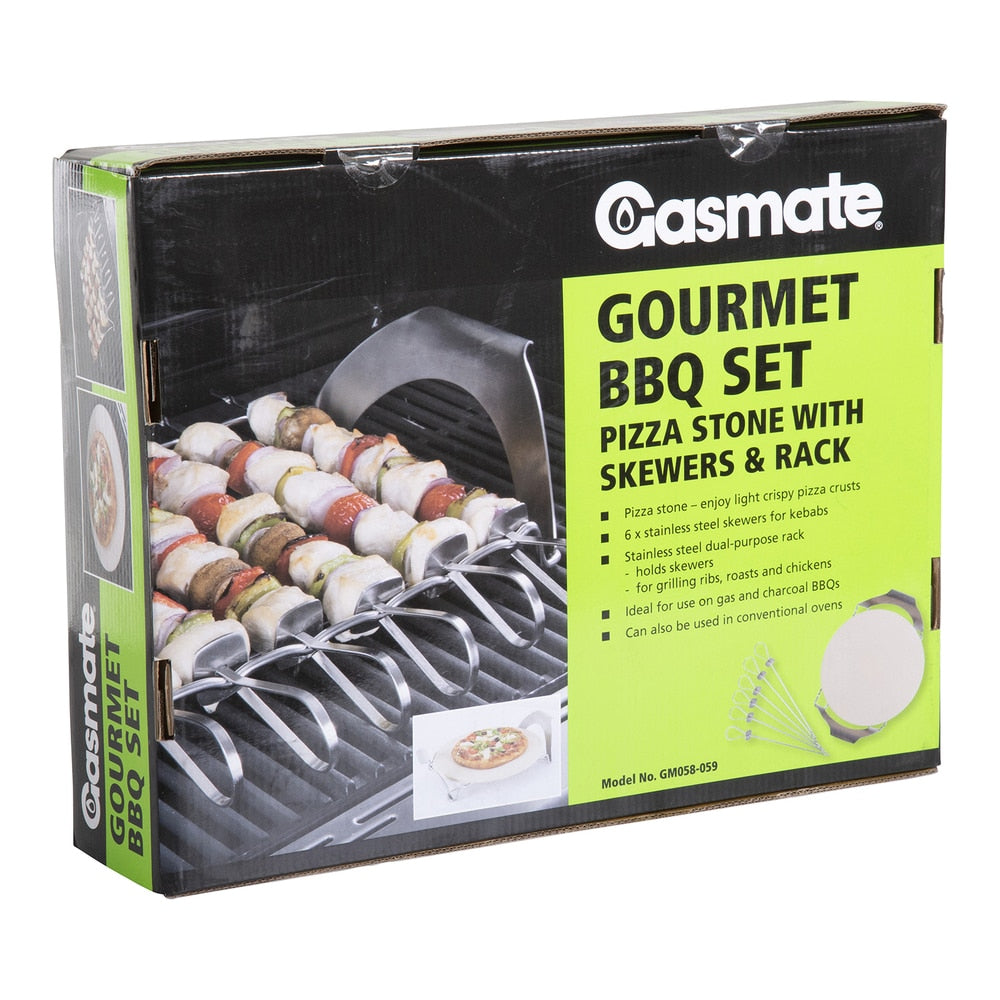 Gasmate Gourmet BBQ Set | GM058-059 | Outdoors Domain