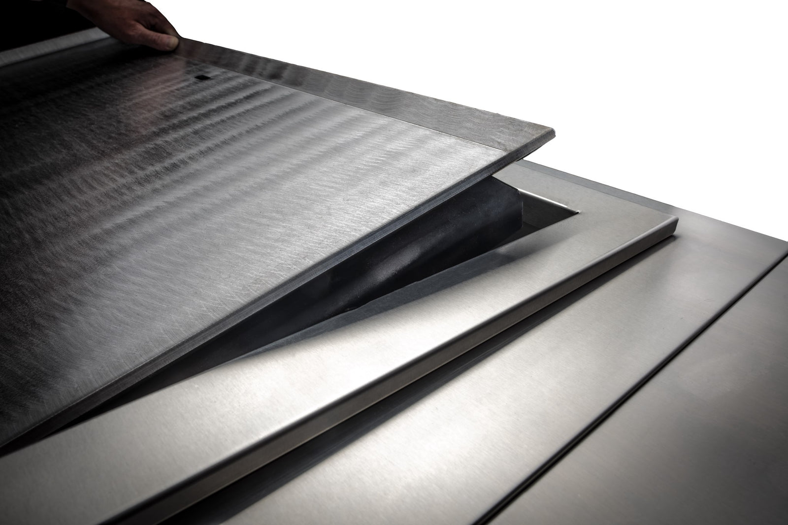 Heatlie Island Gourmet Elite 850 Mild Steel Drop-In BBQ with 5mm Flat