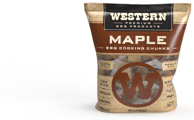 Western BBQ Maple Wood Chunks | 28085| Outdoors Domain